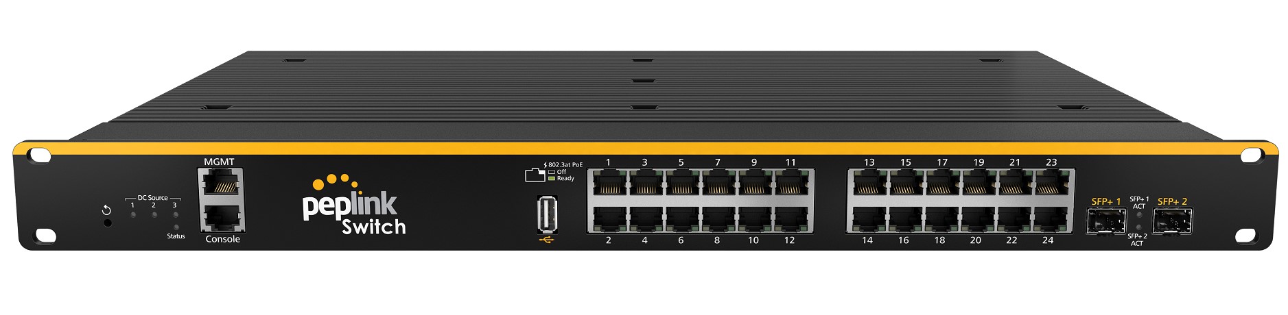 Peplink PSW-24-250W-RUG 26-Port PoE Switch | Westward Sales